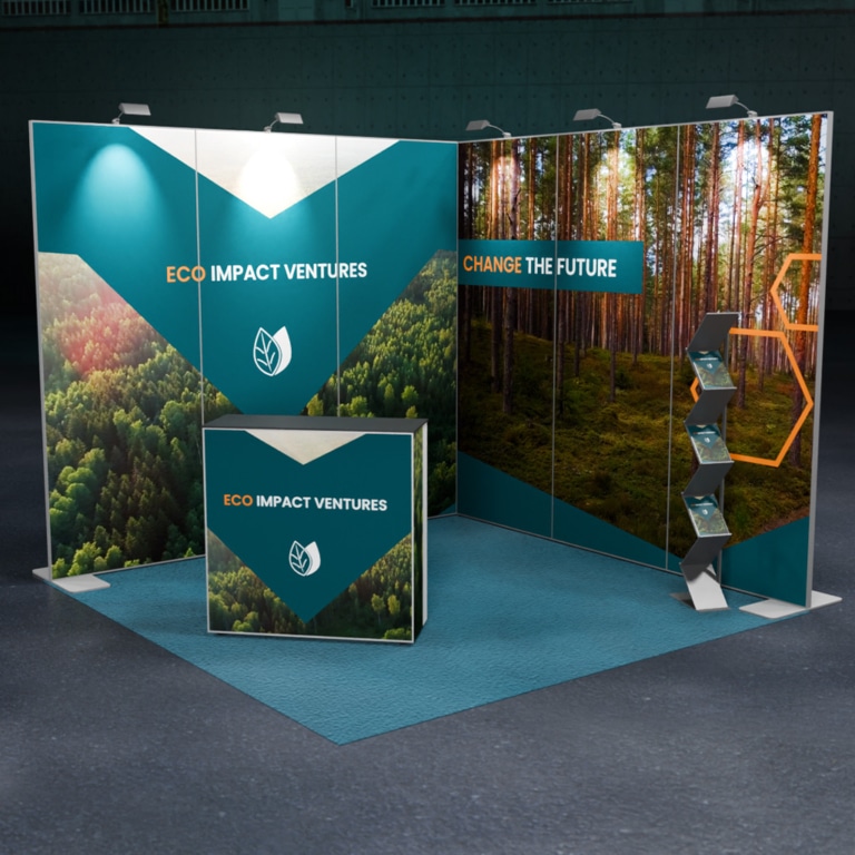 OCTAWALL Messestand inkl. Druck & Zubehör | FLYERALARM Expo Systems