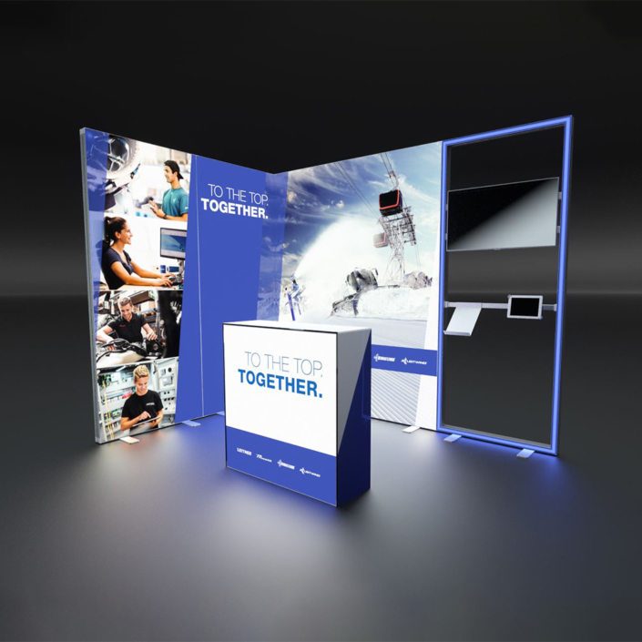 Messestand VISUAL Classic einfach konfigurieren & bestellen